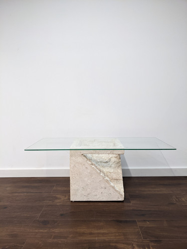 Tessellated Stone & Glass Coffee Table | 15Two Home
