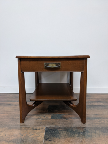 MCM Side Table With Drawer By Mersman Furniture Co. | 15Two Home