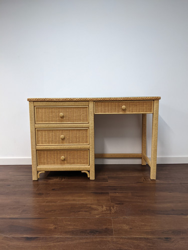 Wicker Desk + Chair By Henry Link | 15Two Home