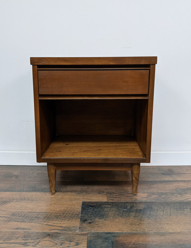 MCM Side Table With Drawer By Broyhill | 15Two Home