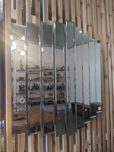 MCM Paneled Mirror | 15Two Home