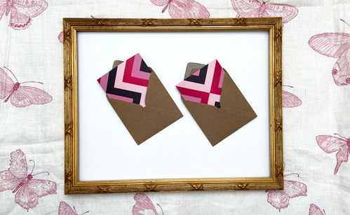 SEXY XMAS, two cards, plus gold DL envelope | Susi Raymakers