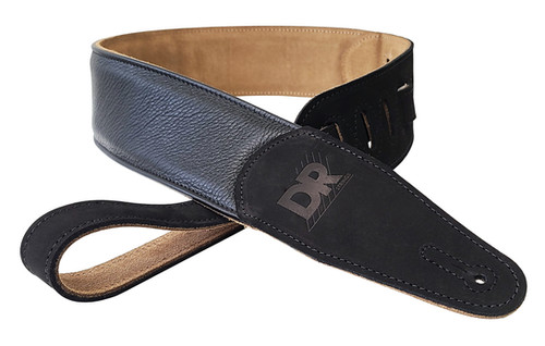 BLACK BTS-BK - BUTTER-SOFT LEATHER STRAPS | DR Strings