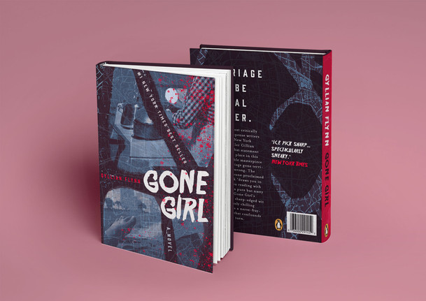 Gone Girl Book Cover | Meredith Massey