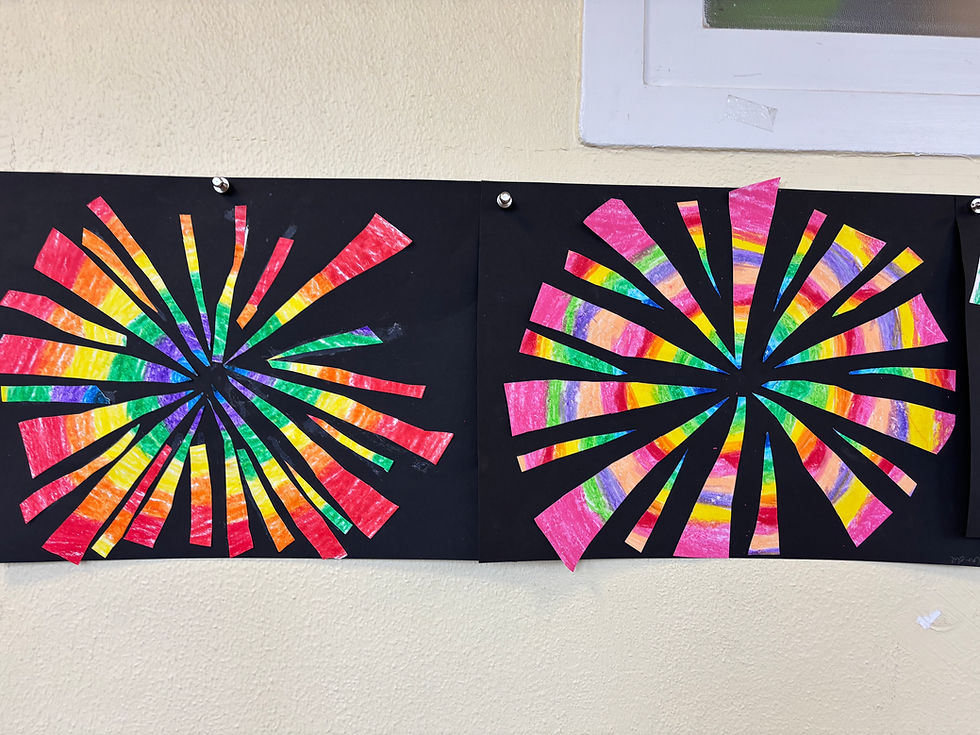 Kunstprojekt zum Start ins neue Jahr