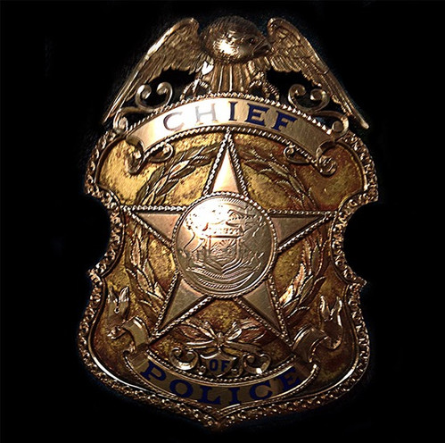 Chief Police (Gold) | Stumptown Badges