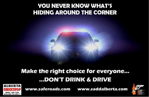 Around the Corner Poster | SADD Alberta