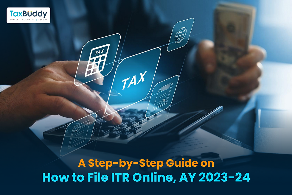 How to File ITR Online? E Filing ITR for FY 2023-2024