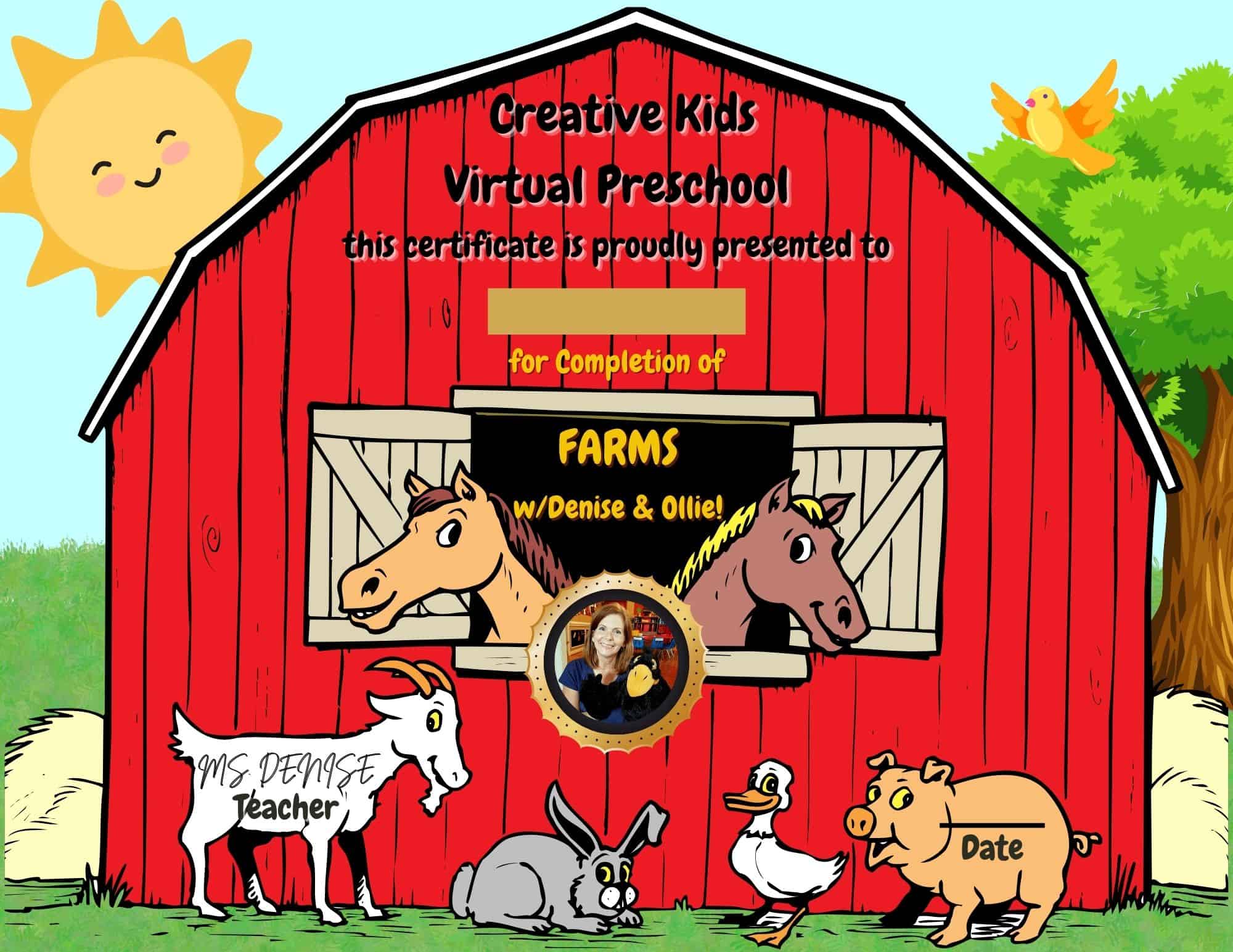 Online Preschool | Creative Kids Virtual Preschool