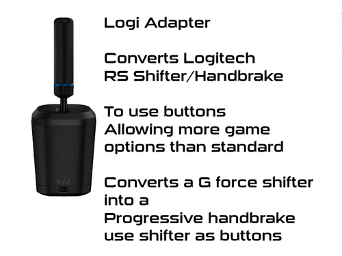 RS handbrake/shifter , G Force Logi function adapter box , Xbox , PS4 ...