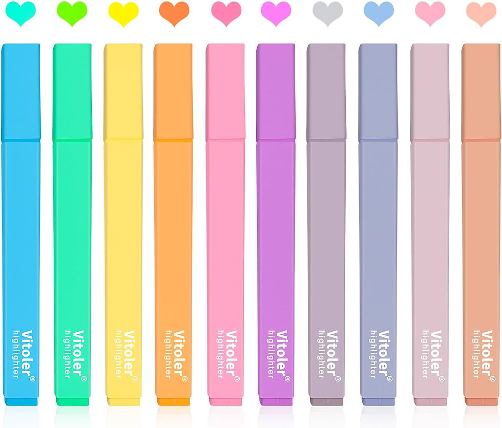 10 Piece Highlighter Set | TheStationeryRepTT