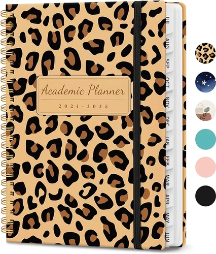 Cheetah Print Academic Planner | TheStationeryRepTT