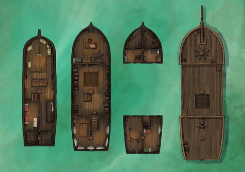 The Reclusive Cartographer | Dungeon Maps