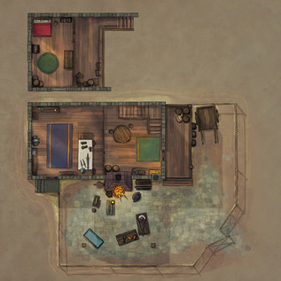 The Reclusive Cartographer | Dungeon Maps