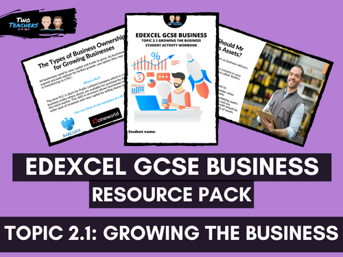 Edexcel GCSE Topic 2.1 Teacher Resource Pack | Two Teachers