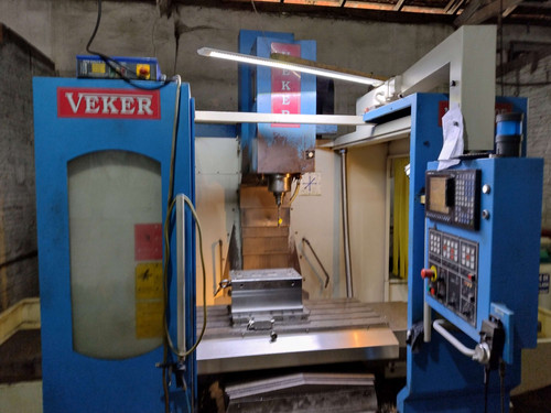 Fresadora CNC Veker MVK-1000F | Minha maquina Usada