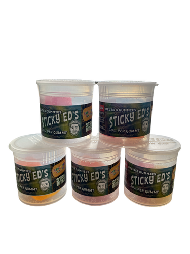 Premium Delta-8 Gummies - 5 Sample Packs of 2 Gummy Nuggets - 30MG/D8 ...