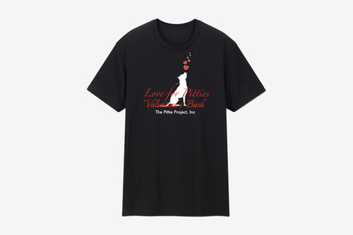 Love for Pittie Valentines bash T-shirts | the-pittie-project