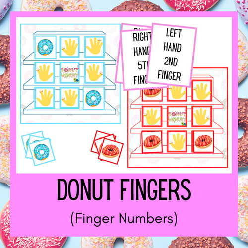Donut Fingers | BusyLittleTurtle