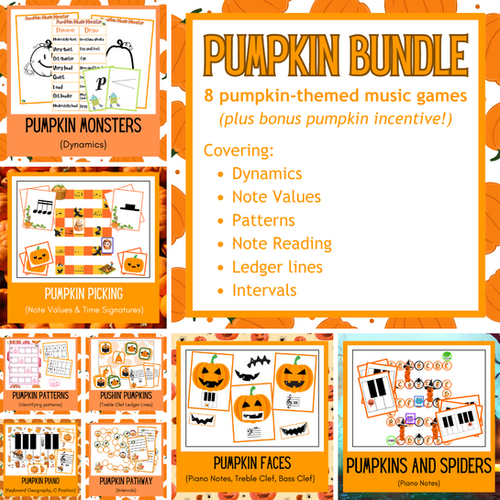 Pumpkin Bundle | BusyLittleTurtle