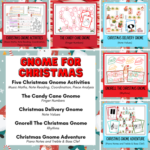 Gnome for Christmas Bundle | BusyLittleTurtle