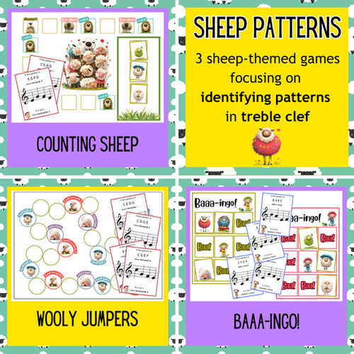 Sheep Patterns | BusyLittleTurtle