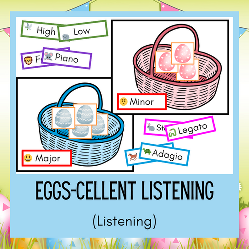 Eggs-cellent Listening | Listening Game | BusyLittleTurtle