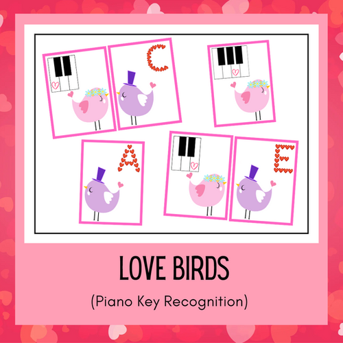Love Birds | Piano Keys Game | BusyLittleTurtle