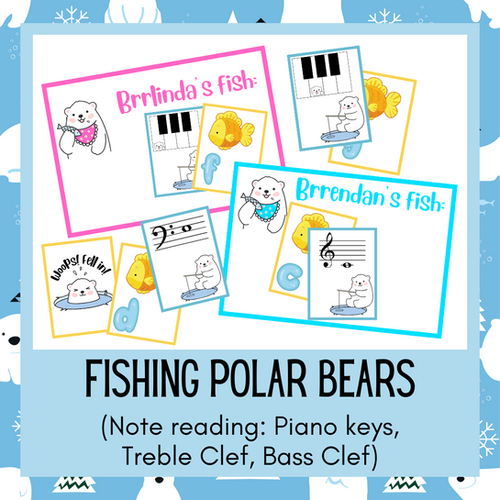 Fishing Polar Bears | BusyLittleTurtle
