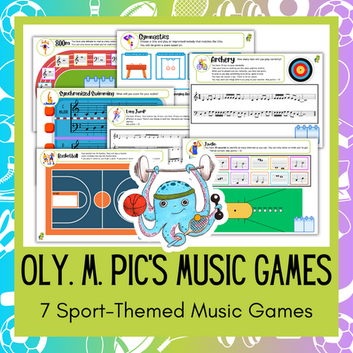 Oly. M. Pic's Music Games | BusyLittleTurtle