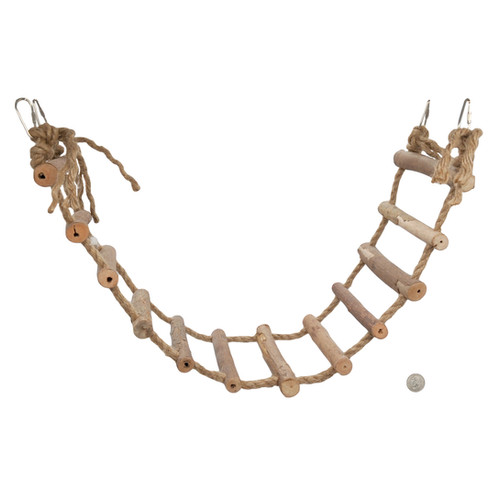 Natural Large Rope Ladder | Sugarcreek Bird Farm Store
