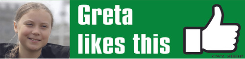 Stickers "greta Likes This" | Covering Workzone