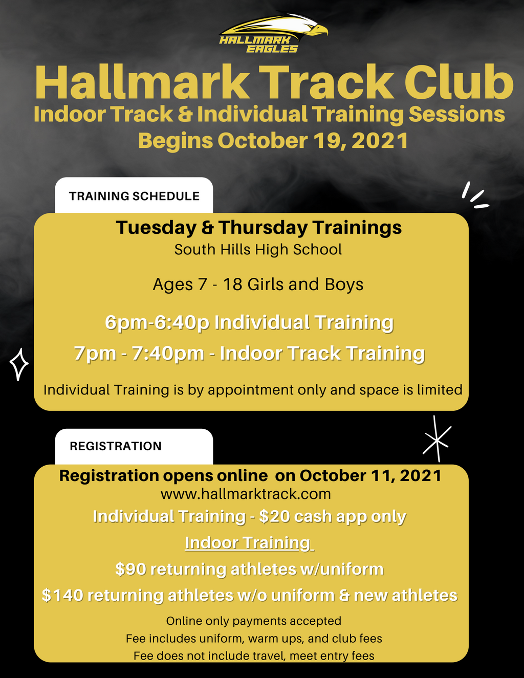 Parent Portal | Hallmark Track Club