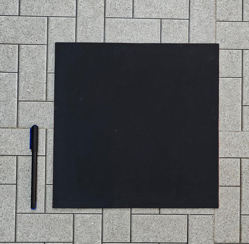 Silicone Micro-Groove Traction Sheet (DIY 295mm) – Translucent & Black ...