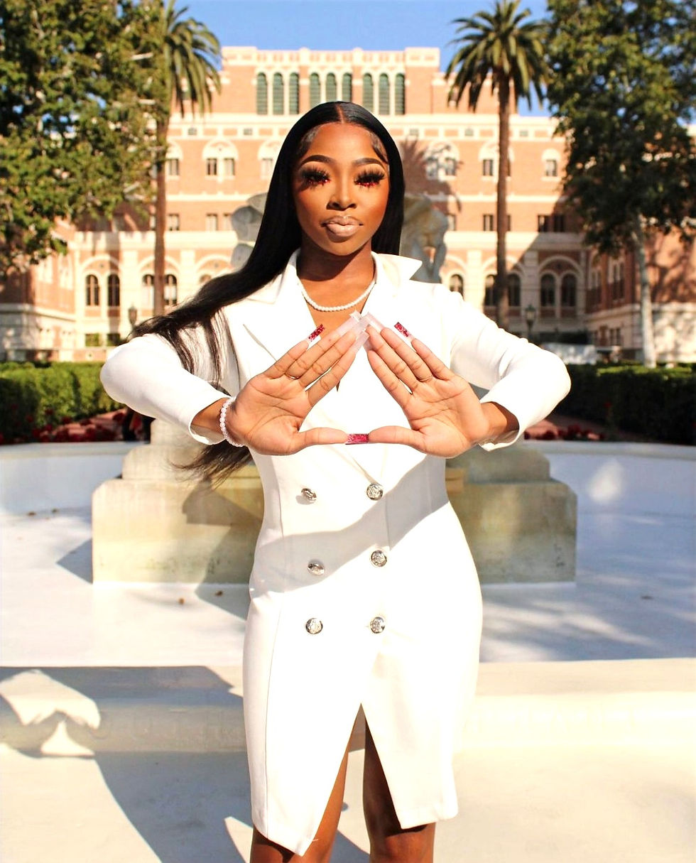 Delta Sigma Theta Sorority Member (Princess Isis Lang) Creates USC's ...