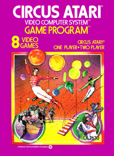 Circus Atari Cover Art | Nerd Herd Printing