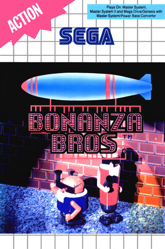 Bonanza Bros - Master System | Nerd Herd Printing