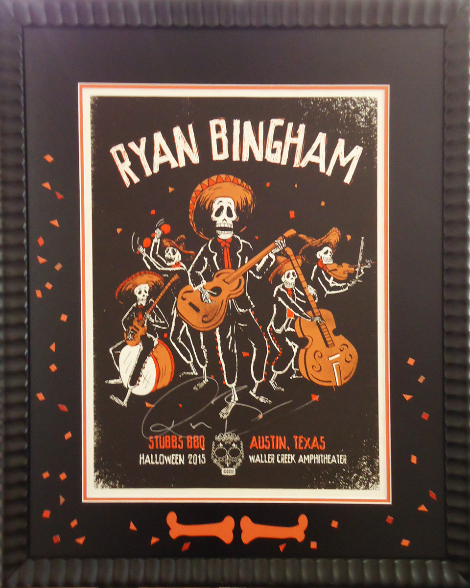Ryan Bingham - Framed Band Poster
