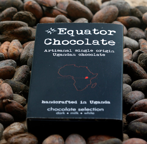 Gift Box with 8 x 7g chocolate - 2 of each flavour | Equator Chocolate