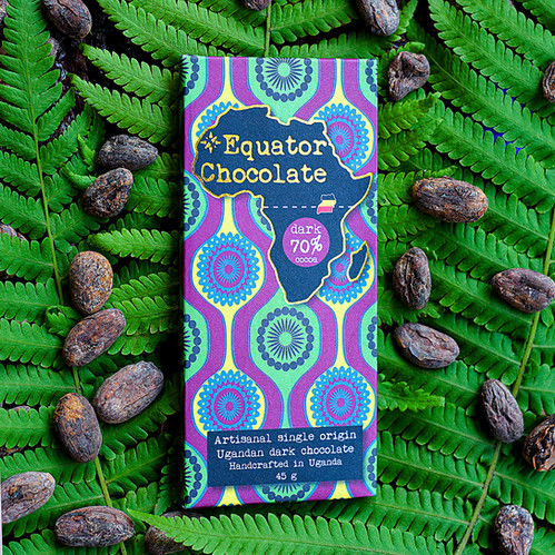 45g Premium Dark Chocolate bar - 70% Cocoa | Equator Chocolate