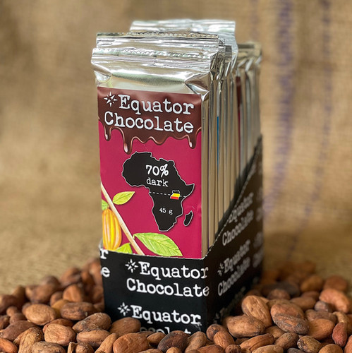 Wholesale Classic Dark Chocolate bars 45g - 70% Cocoa - Min. box of 12 ...