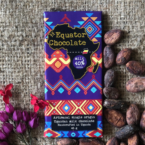 45g Premium Milk Chocolate bar - 40% Cocoa | Equator Chocolate