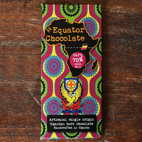 St. Andrew's Turi Dark Chocolate bar - 70% Cocoa - 45g | Equator Chocolate