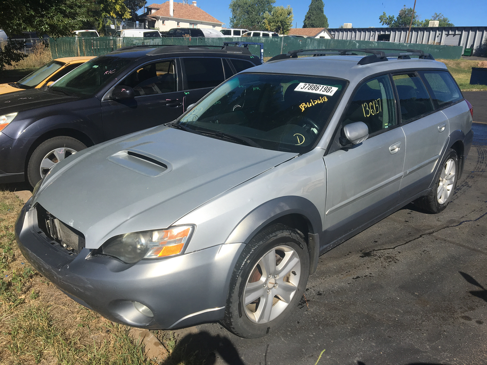 2005 Subaru Outback XT 136k 5speed M/T silver complete PART OUT