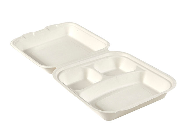 Bagasse Hinged Food Boxes | Packaging Food2Go