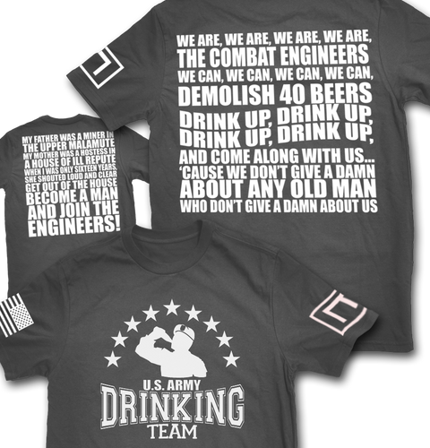 ARMY Drinking Team w/ENG Song | sapperzulu