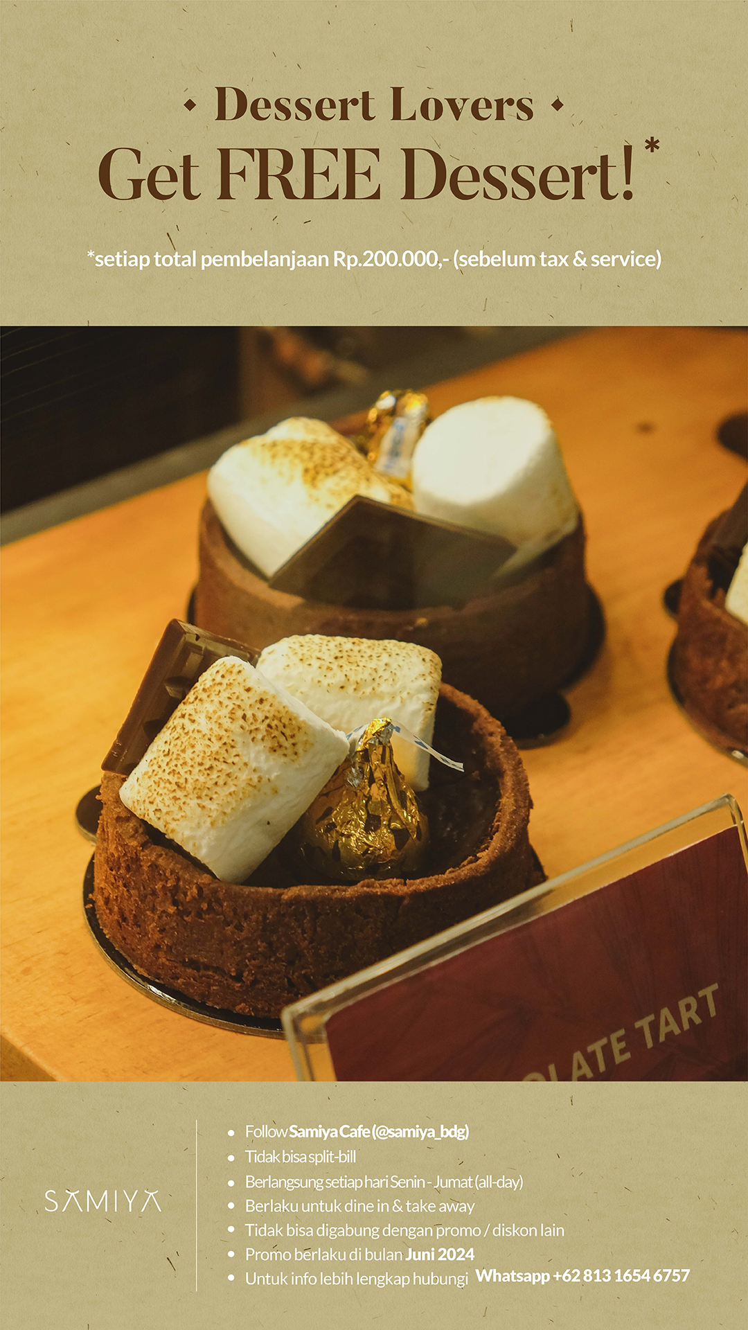 Promos | SAMIYA Café