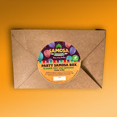 100 Snack size Vegetable Samosas | Samosa Wallah