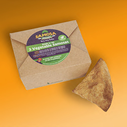 Vegetable Samosas (VG) Box of 3 | Samosa Wallah