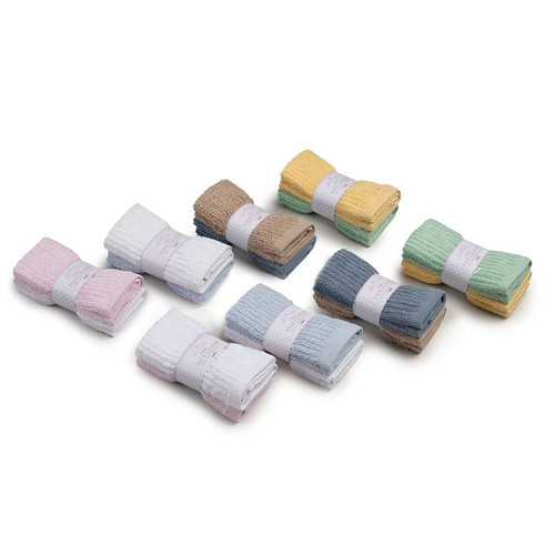 Ribbed Face Cloths 2 Pack | T’Angelina